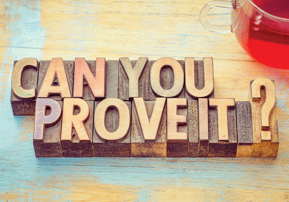 Prove That You Really Are – Harold J. Ballinger